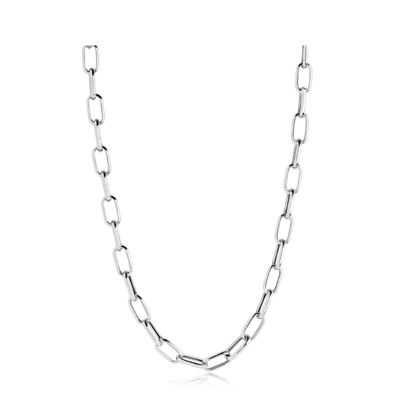 Silver Capri Necklace 19.69" – DanaTyler