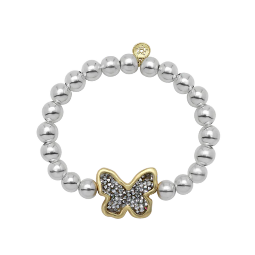 Kristal Breakfree Butterfly Stretch Bracelet – DanaTyler