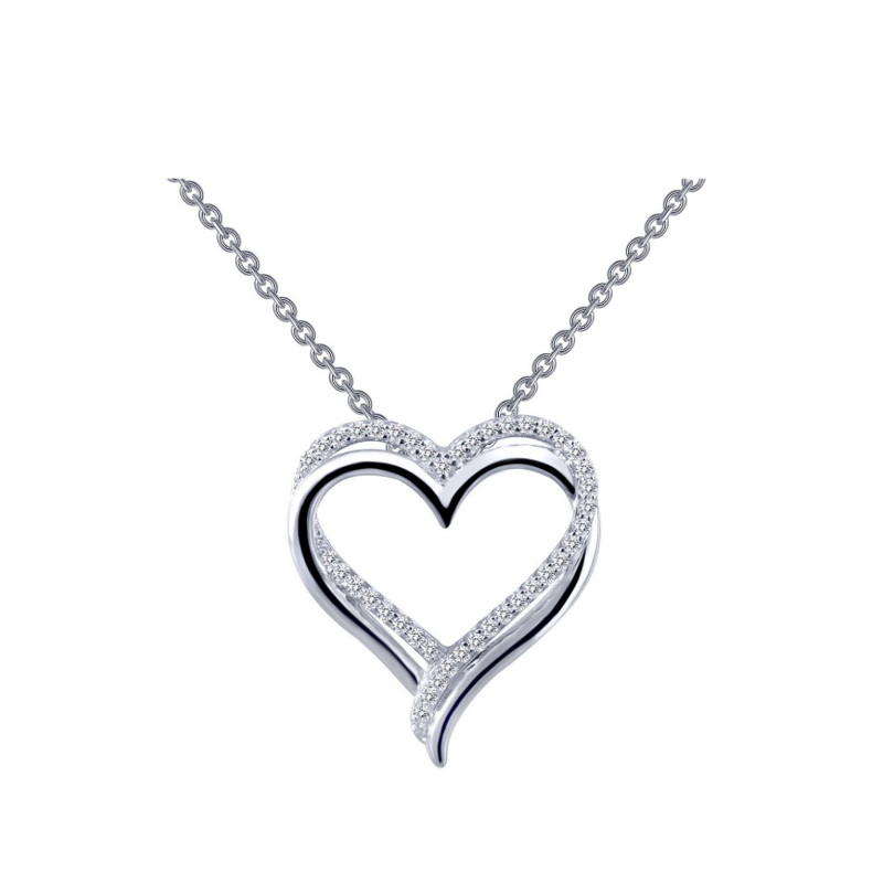 Double-Heart Pendant Necklace – DanaTyler